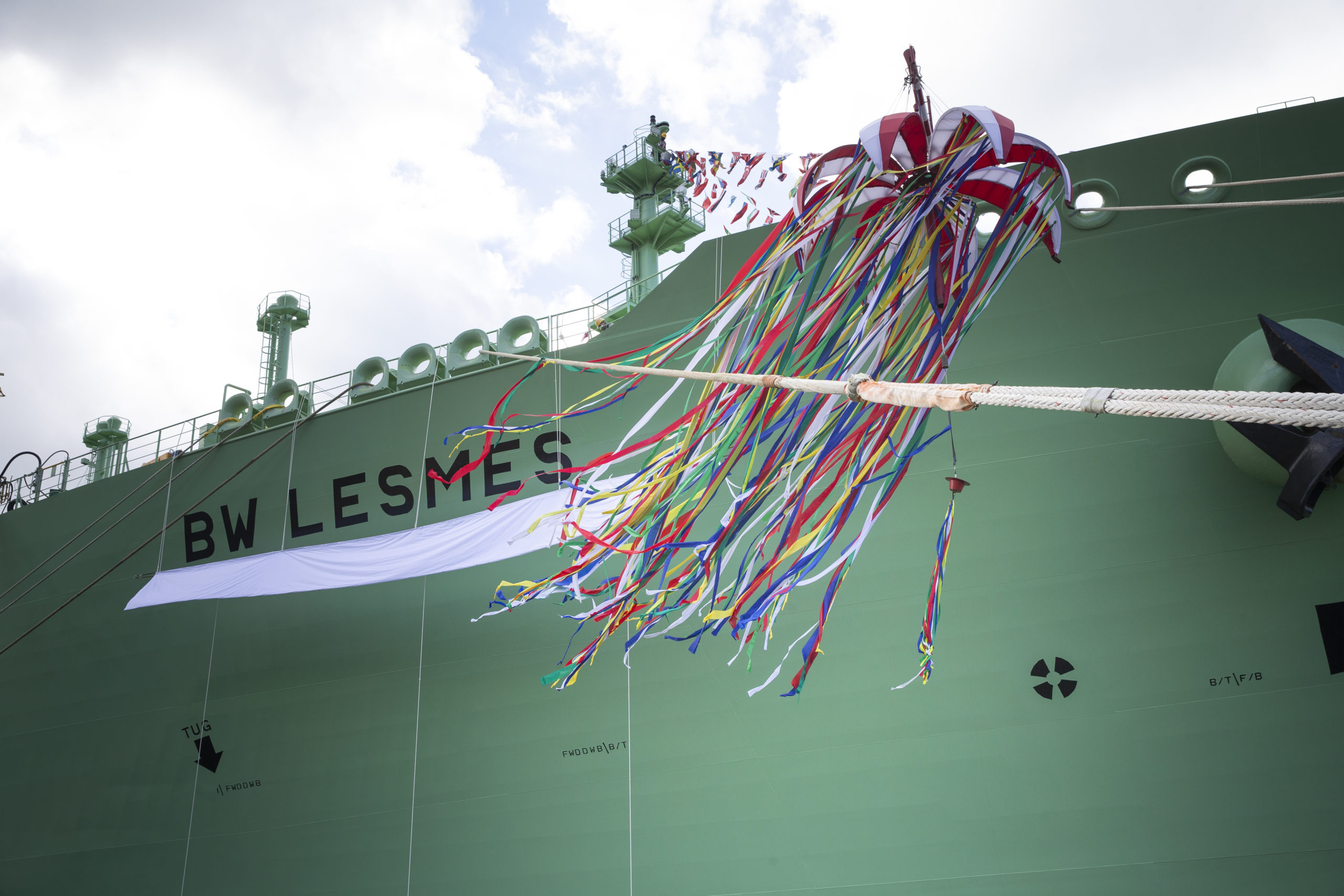 BW LNG announces the delivery of BW Lesmes - BW Group