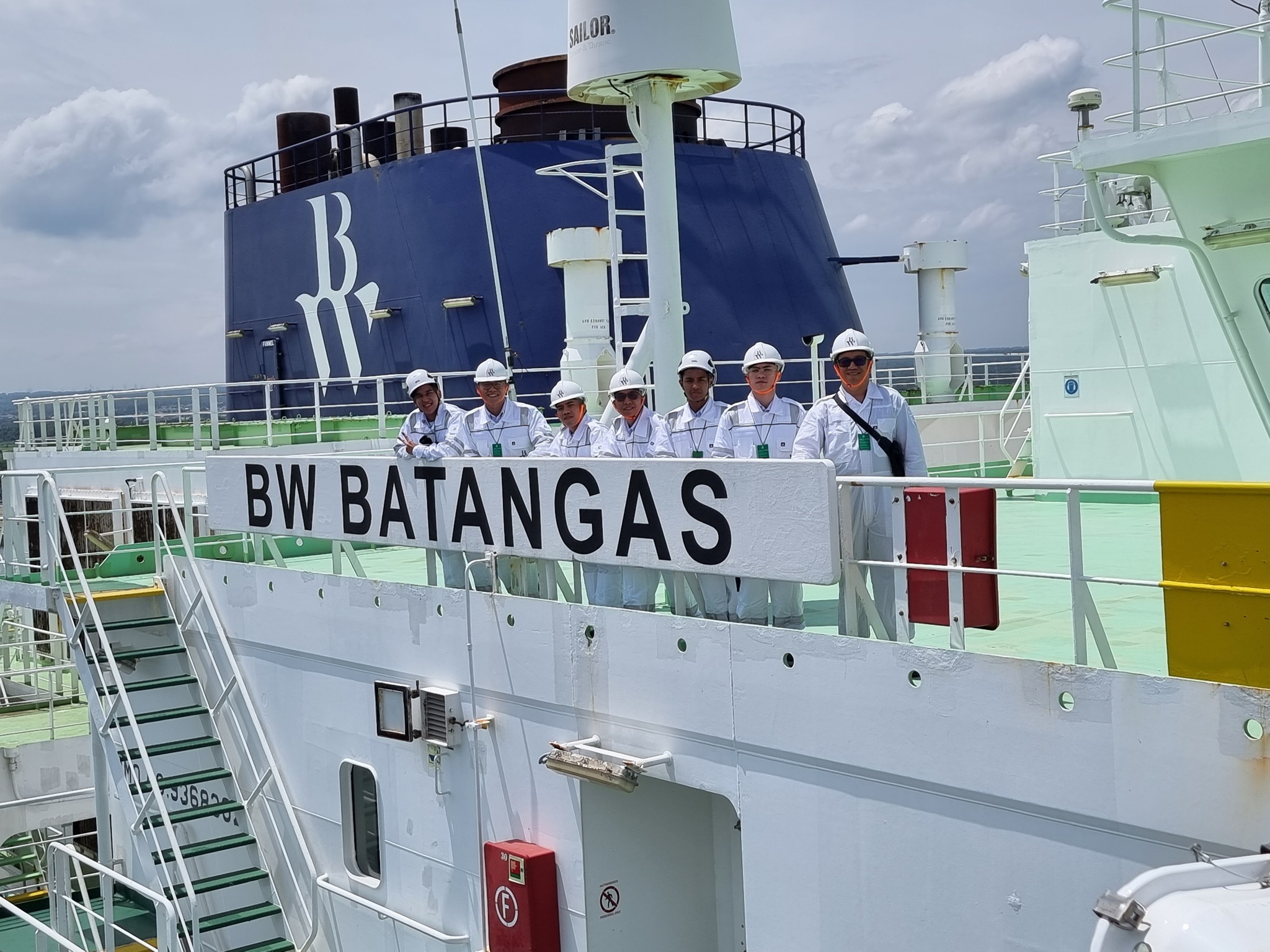 BW LNG welcomes NSA cadets onboard BW Batangas - BW Group