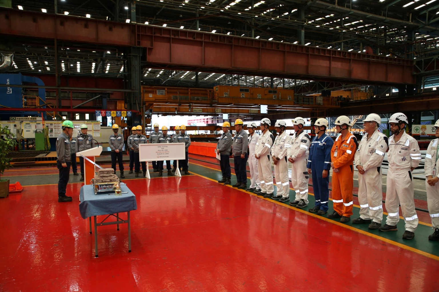 BW LNG celebrates steel-cutting milestones for two newbuilds - BW Group